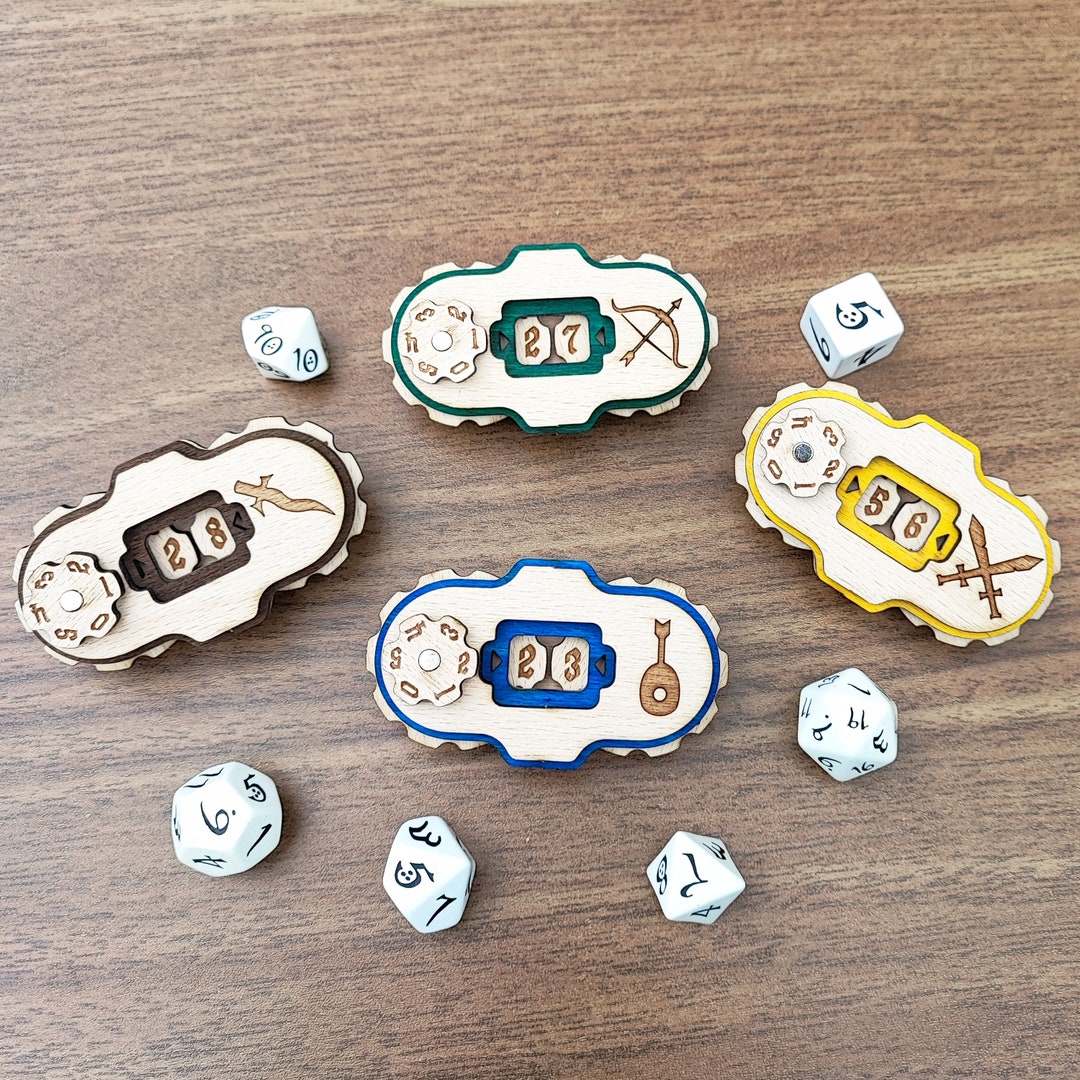 Dungeons and Dragons Classes HP Counter Dnd Magnetic Life - Etsy UK