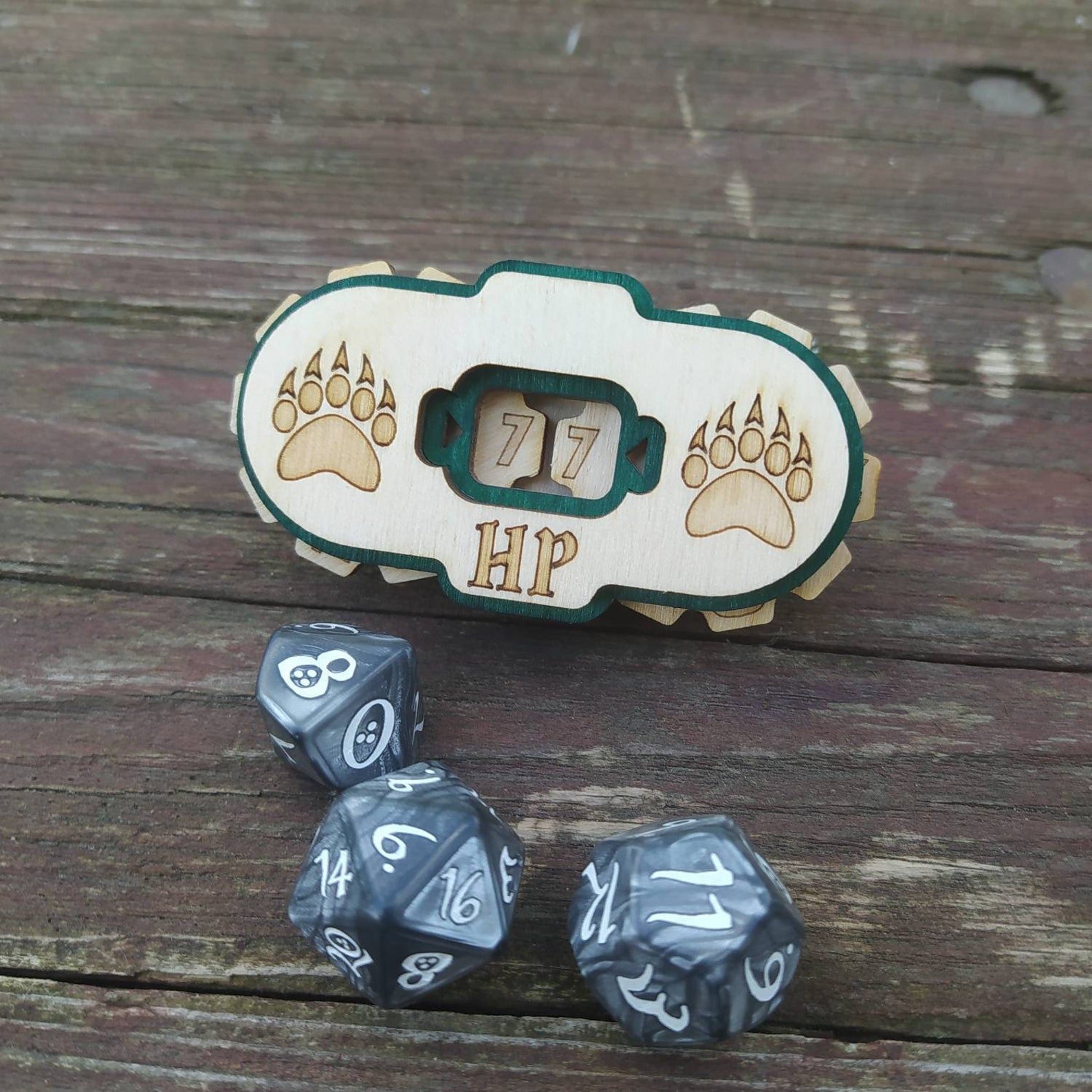 D&D HP Counter DnD 5e 13 Classes Dungeons and Dragons HP | Etsy