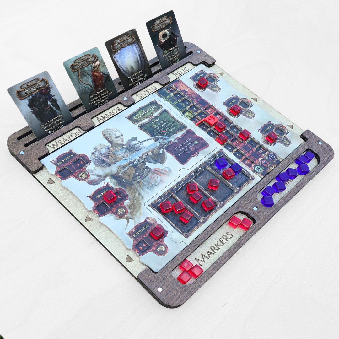 Tainted Grail Kings of Ruin Board Game Dashboard - Spearhead Crafts - Etsy
