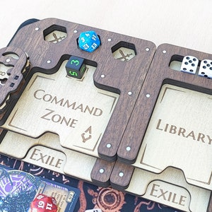 Magic the Gathering Totem Card Holder - MTG Custom Gift - Standard ...