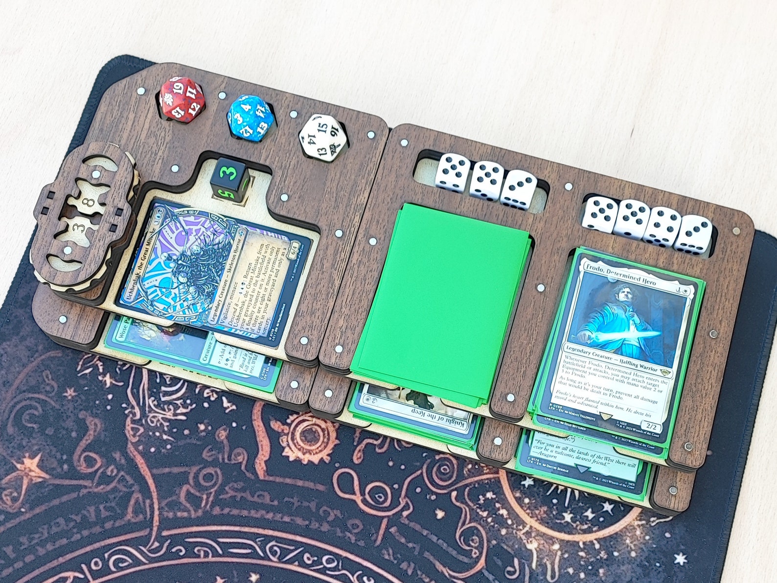 Magic the Gathering Totem Card Holder - MTG Custom Gift - Standard ...