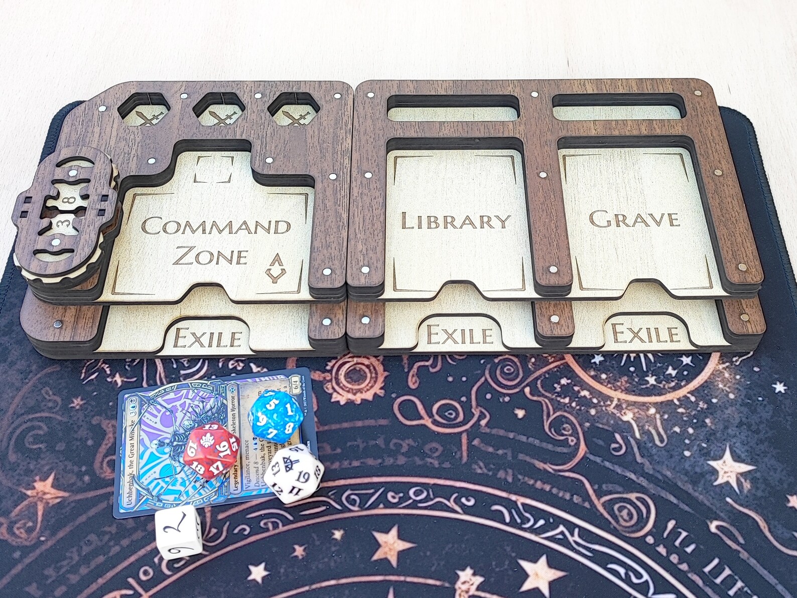 Magic the Gathering Totem Card Holder - MTG Custom Gift - Standard ...