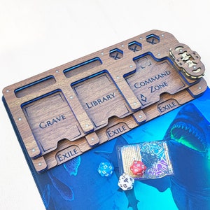 MTG EDH Commander Deck Holder - Magic the Gathering Custom Gift - Card ...