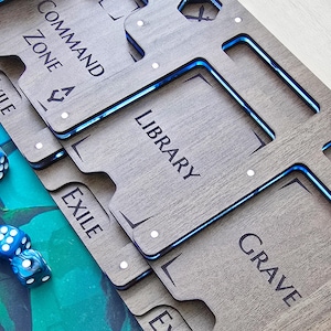 MTG EDH Commander Deck Holder - Magic the Gathering Custom Gift - Card ...