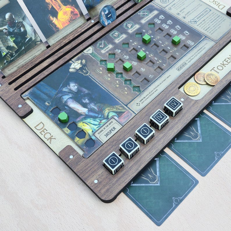 The Witcher Old World Dashboard - Board Game Player Board - Spearhead ...