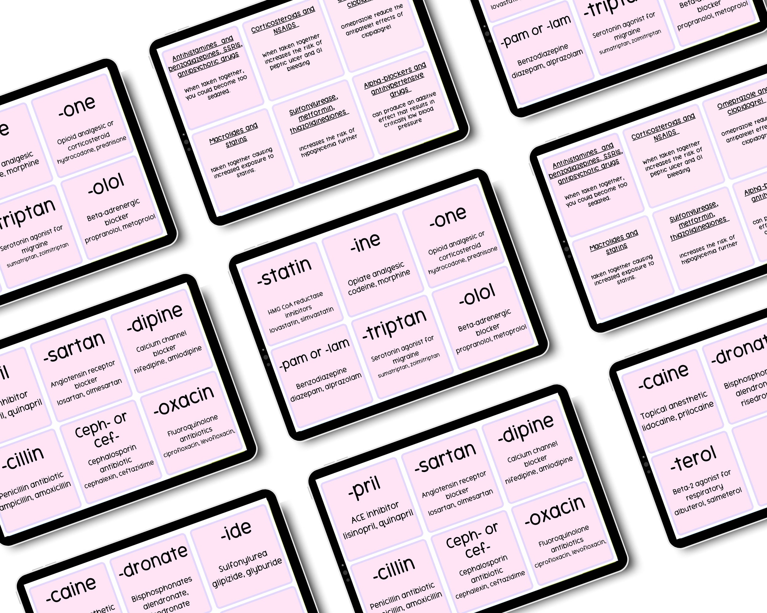 Pharmacy Suffix & Prefix | Digital Download | Printable | Itsdricaaa - Etsy