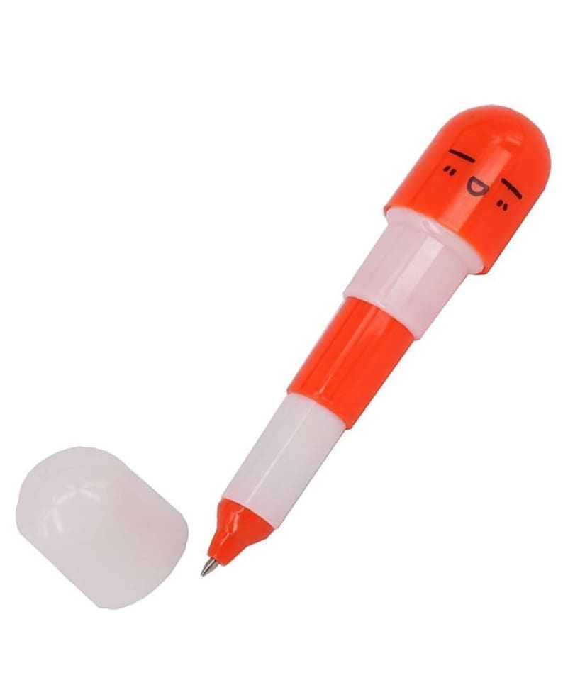 Super Cute Capsule Pens Pharmacy Gifts Capsule Shaped Cute Cartoon 5 ...