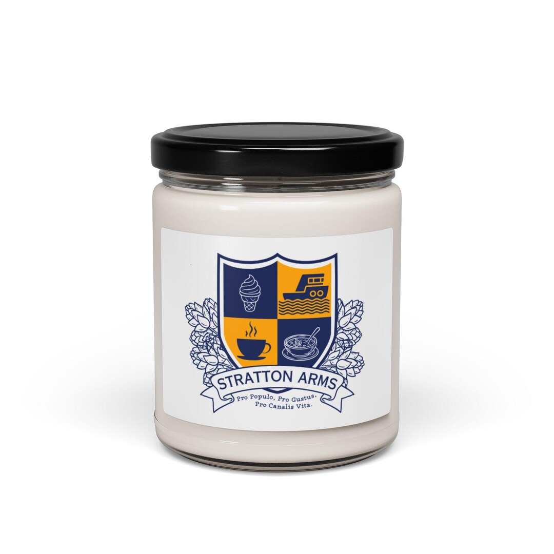 Stratton Arms Crest Candle Soy Candle, 9oz Jar | 3 Scents - Etsy