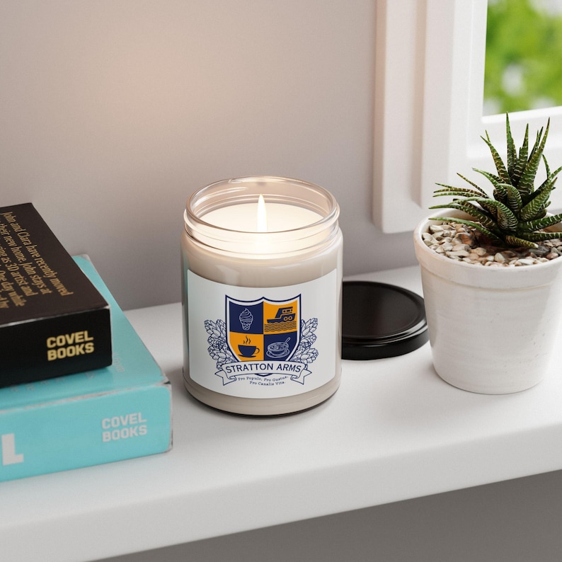 Stratton Arms Crest Candle Soy Candle, 9oz Jar | 3 Scents - Etsy