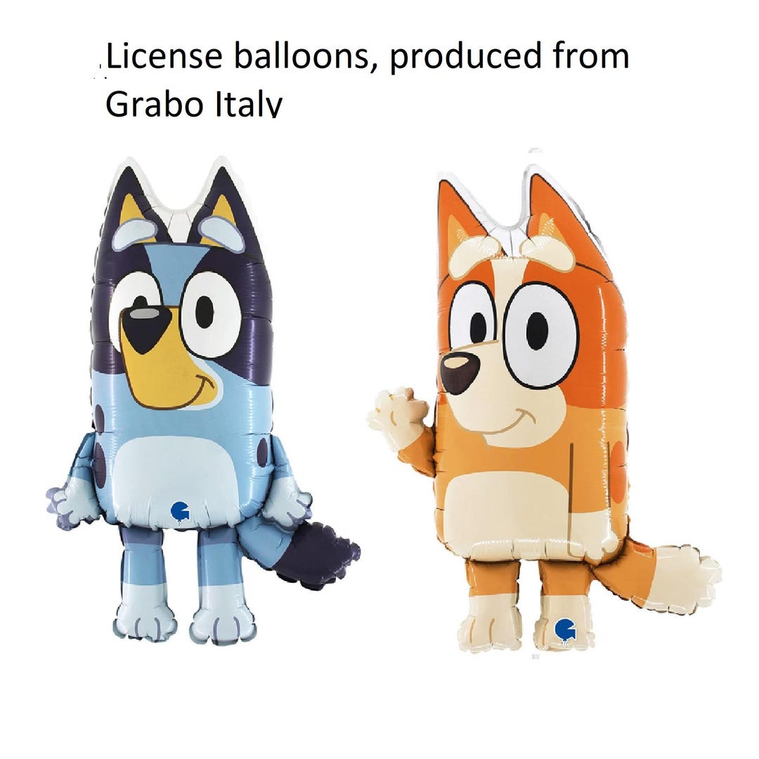 Bluey and Bingo Balloons Party Supplies Decor Birthday - Etsy