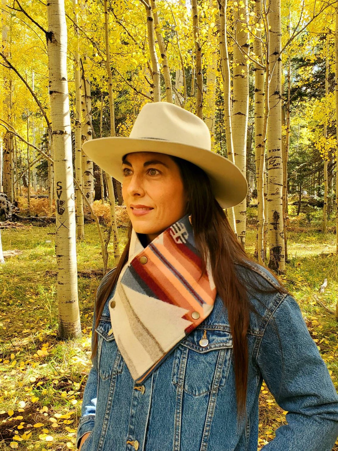 Women's Wool Cowl Wild Rags Buckaroo Cowl Winter - Etsy