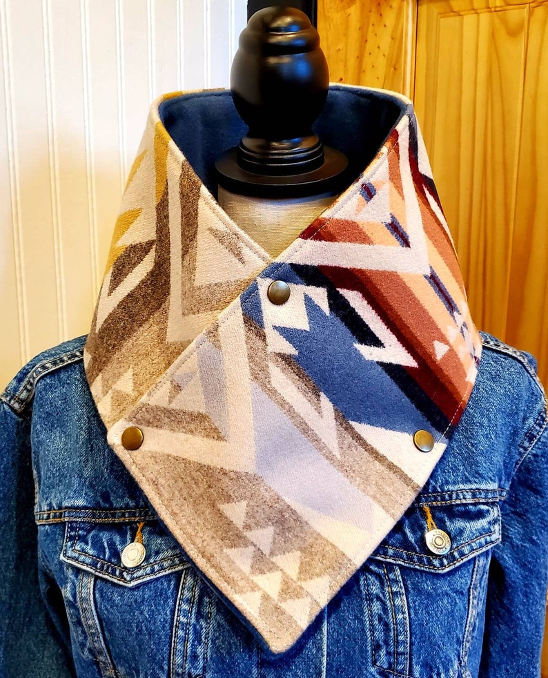 Women's Wool Cowl, Wild Rags, Buckaroo Cowl, Winter Accessories ...