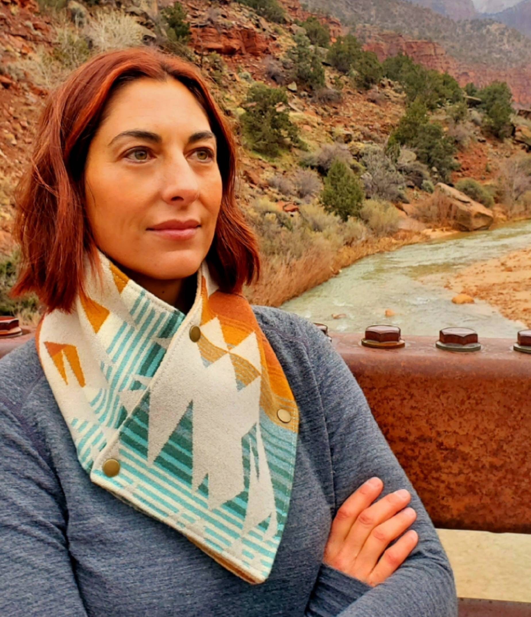 Women's Wool Cowl Wild Rags for Women Buckaroo Cowl - Etsy