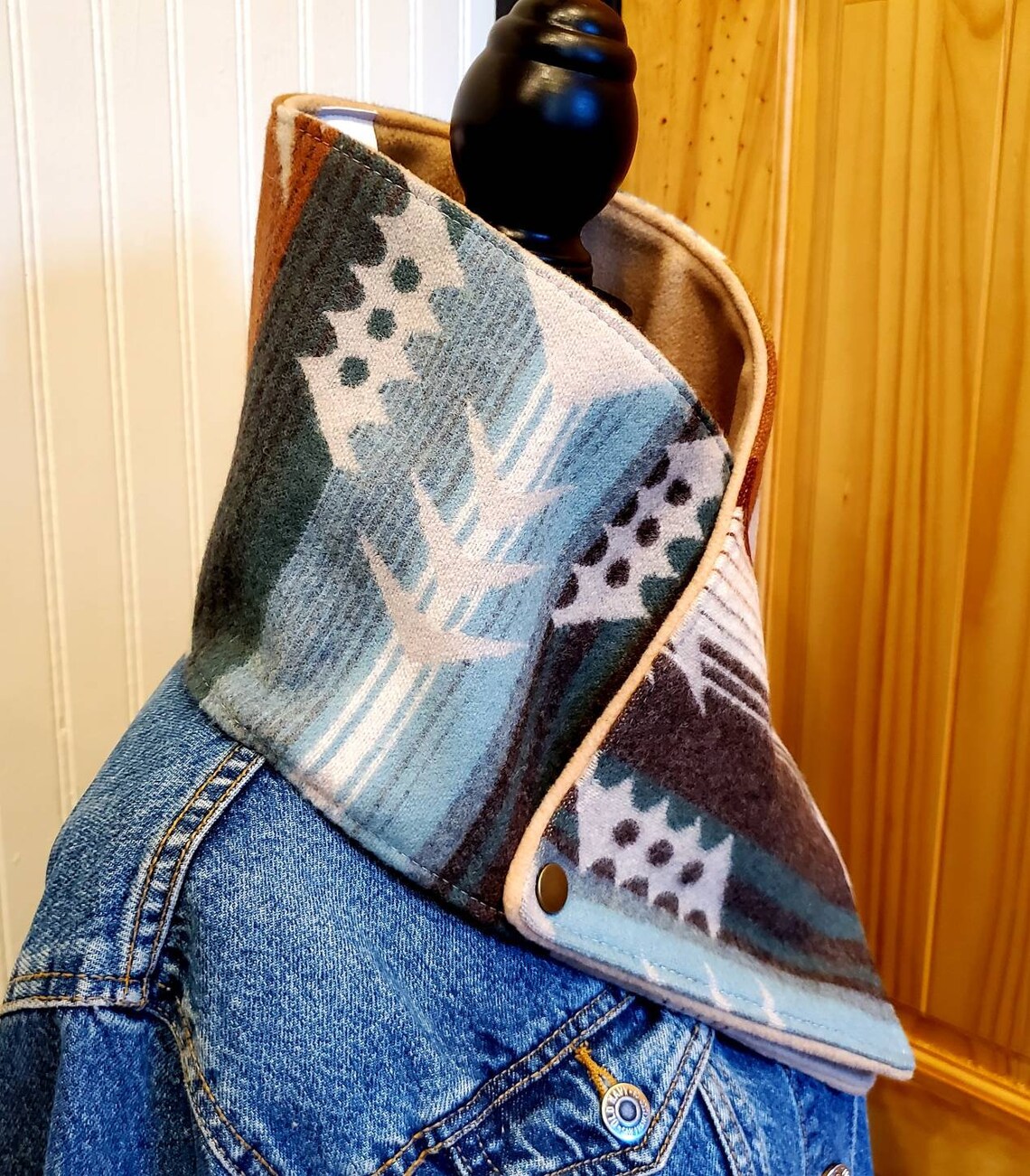 Women's Wool Cowl Wild Rags for Women Buckaroo Cowl - Etsy