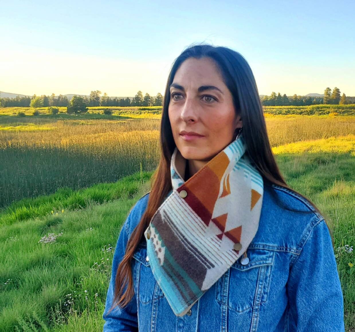 Women's Wool Cowl Wild Rags for Women Buckaroo Cowl - Etsy