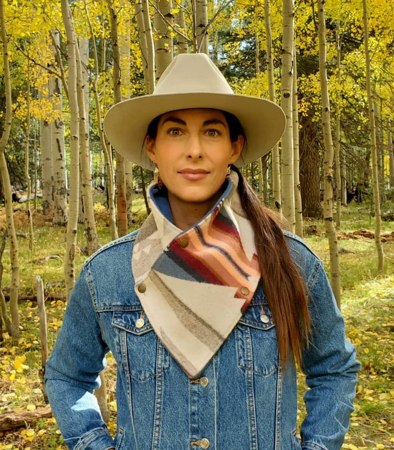 Women's Wool Cowl, Wild Rags, Buckaroo Cowl, Winter Accessories ...