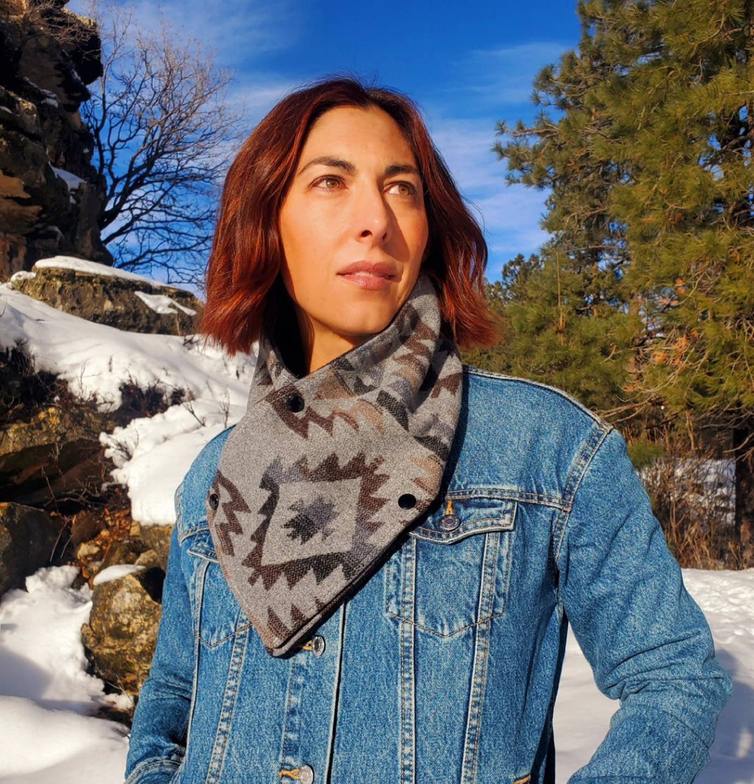 Women's Western Cowl, Equestrian Bandana, Winter Accessories, Wild Rag ...