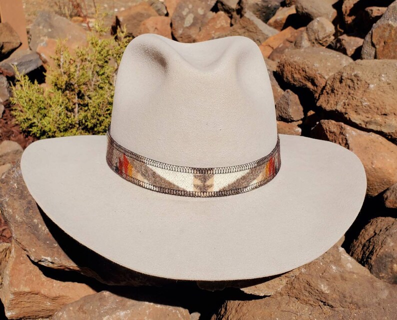 Wool Hat Band Cowboy Hat Band Country Western Hat Band - Etsy