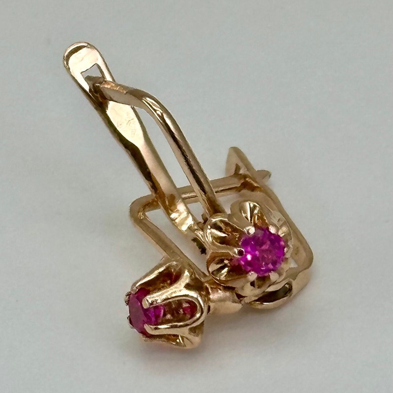 Russian Ruby Jewelry - Etsy