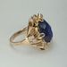 Vintage Original 583 Gold Ring, Solid Gold 14k, Corundum Ring, Rose ...