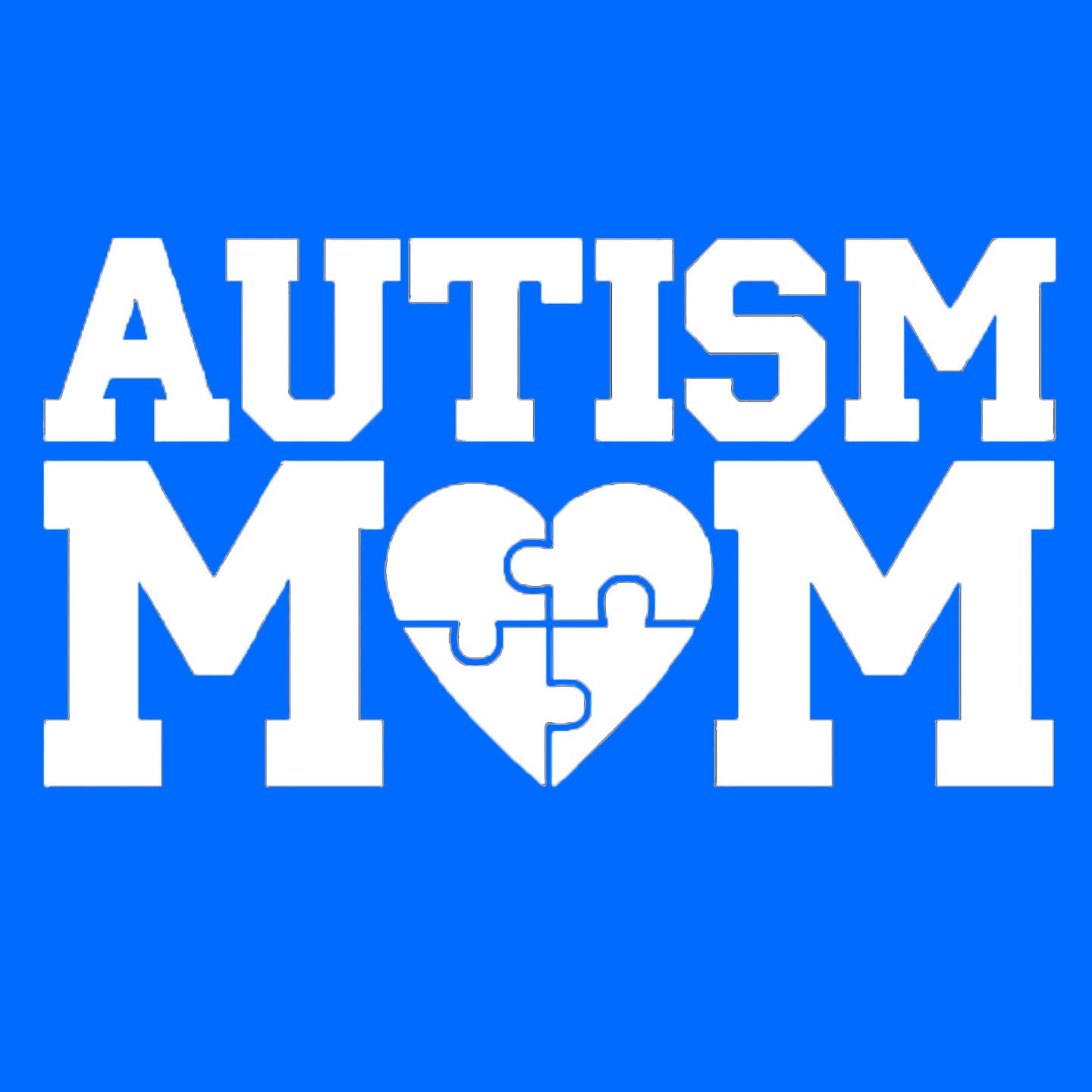 Autism MOM Autism Awareness Sticker Decal for Cars, Trucks, and Van ...