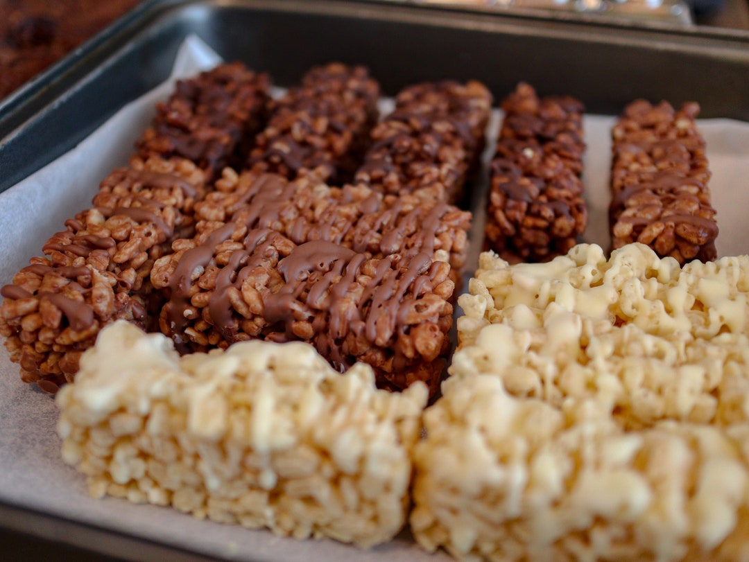 HappyTreats Rice Crispy Bar Orgánica, vegana, sin azúcar ni gluten ...