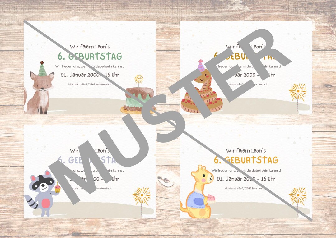 Invitation Invitation Card Card Child Birthday Children's Birthday ...