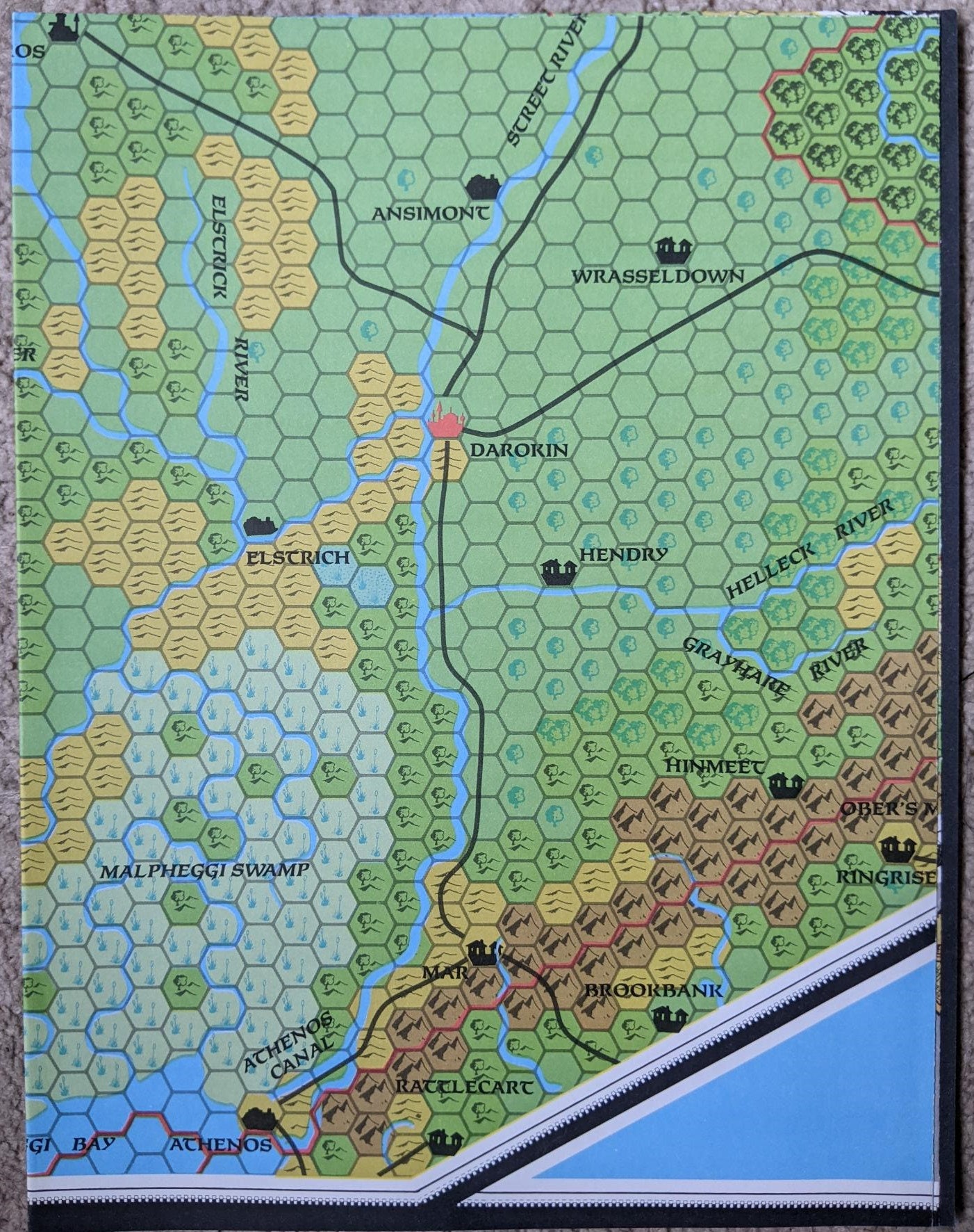 GAZ11 the Republic of Darokin Dungeons Dragons 9250 TSR 1987 VF/NM - Etsy