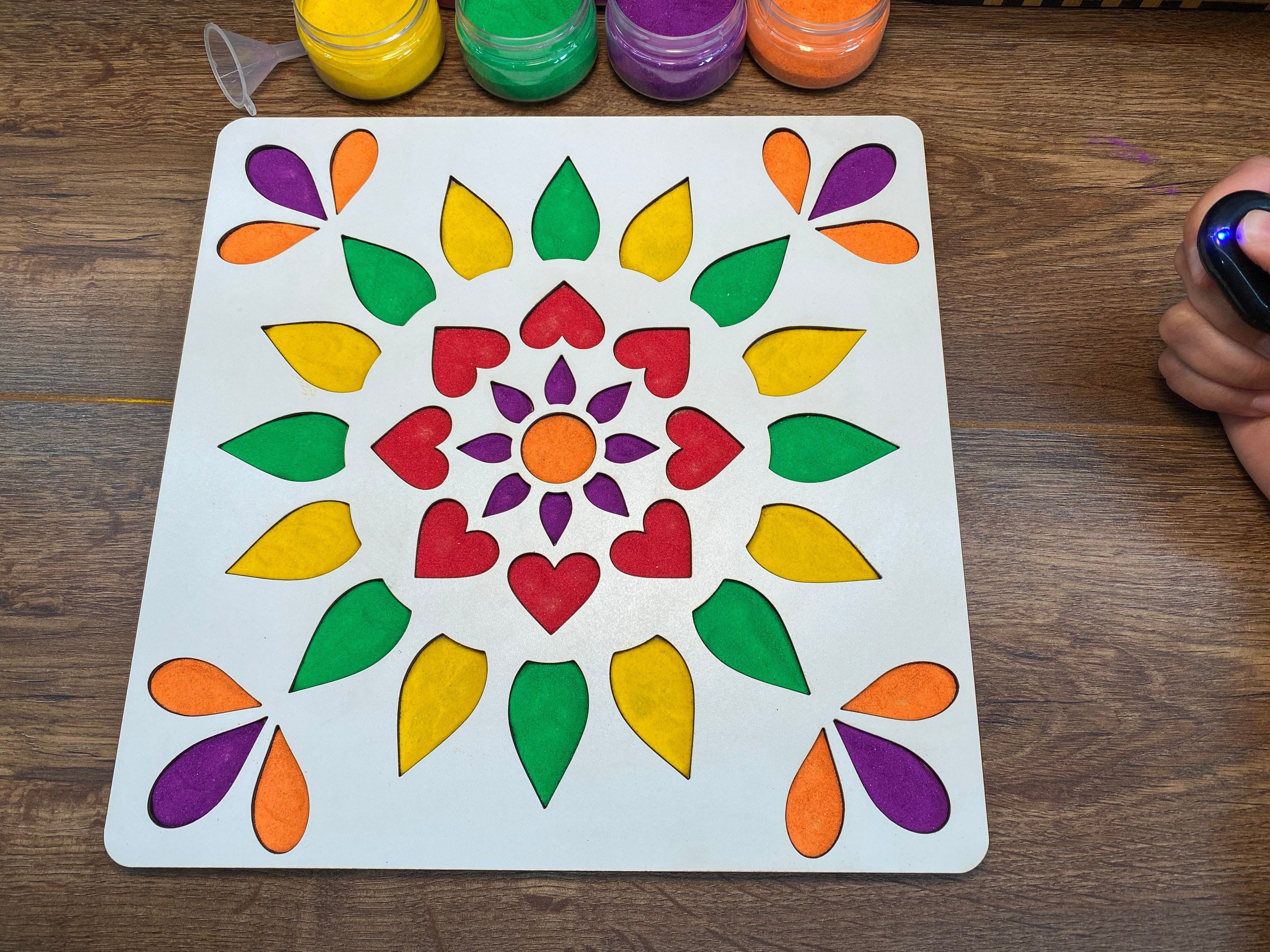 Easy Rangoli Designs For Diwali For Kids