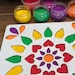 DIGITAL FILE ONLY Diwali Rangoli Layered Pattern for Use With Coloured ...