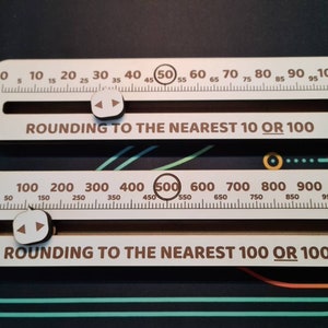 Rounding up Numbers Learning Aid - Educational Tool- for Children to ...