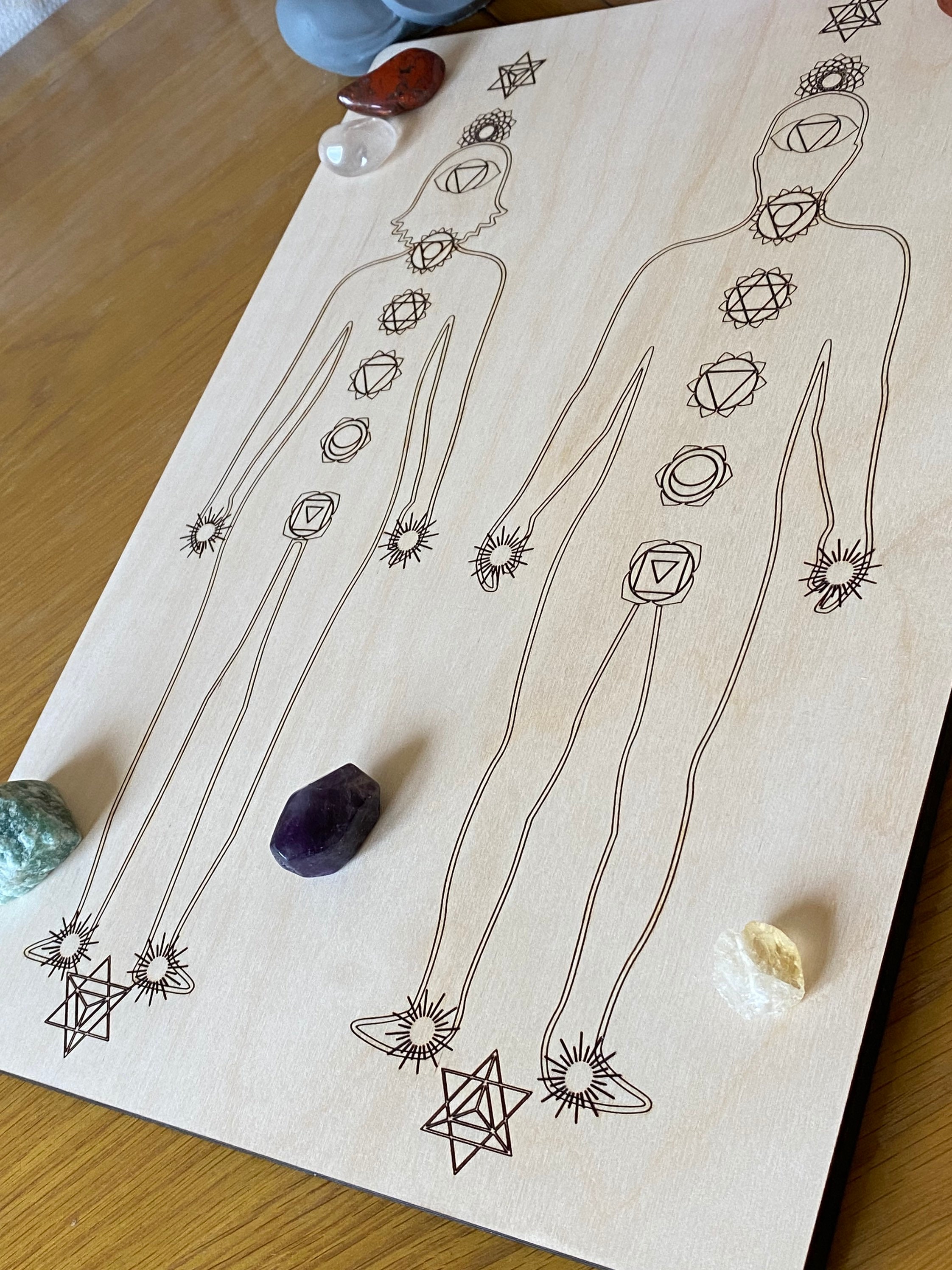 HEALING BOARD CHAKRA Svg Dxf Pdf Files. - Etsy UK