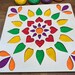 Diwali Mandala / Rangoli Layered Pattern for Use With Coloured Sand ...