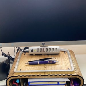 Desktop Monitor Stand - SVG and DFX Files. - Etsy