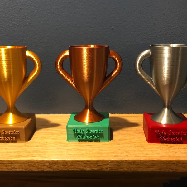 Ugly Sweater Trophy - Etsy