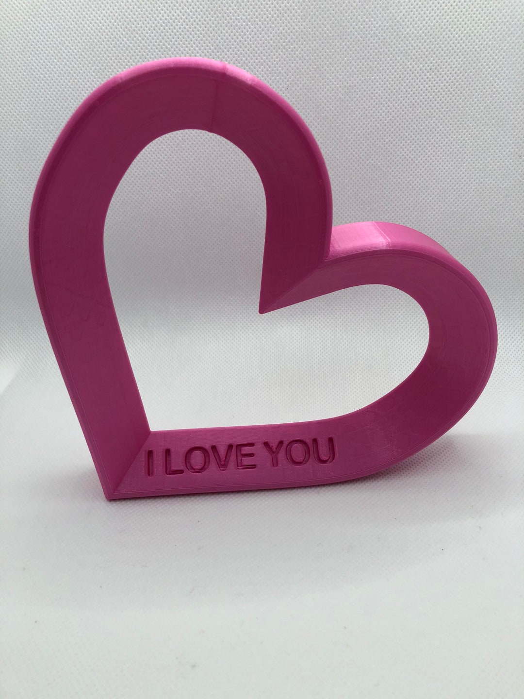 I Love You Heart, 3D Printed - Etsy