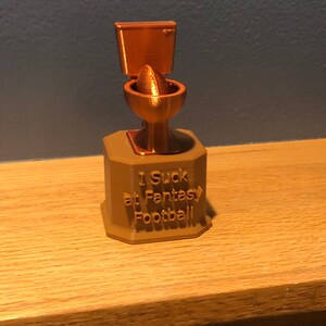 Fantasy Football Loser Trophy, 3D Printed - Etsy