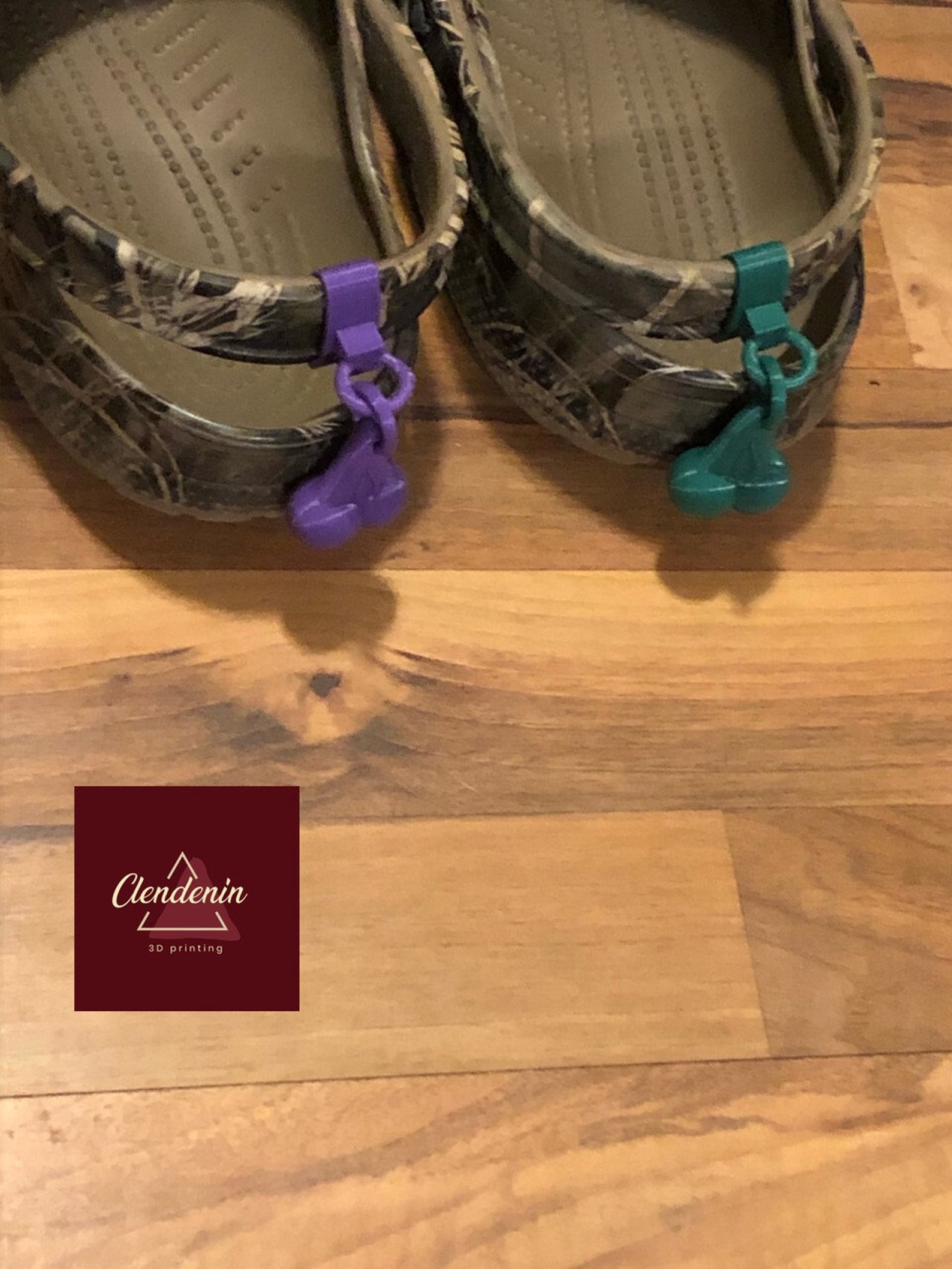 Croc Nuts Set of Two 3D Printed - Etsy