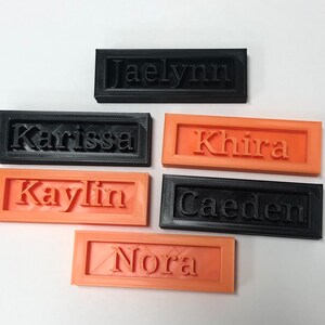 3D Printed Name Plate, 3D Printed - Etsy Canada