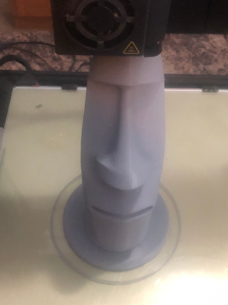 MOAI Headphone Stand MOAI Statue Easter Island 3D Printed | Etsy