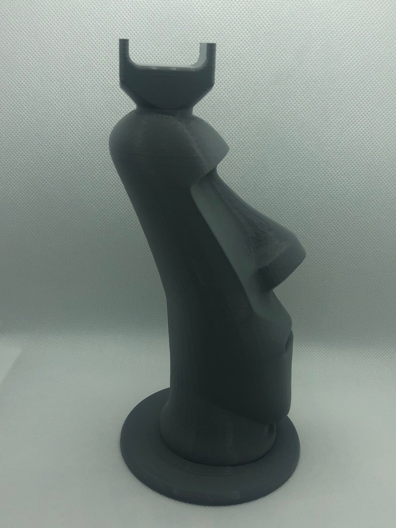 MOAI Headphone Stand MOAI Statue Easter Island 3D Printed | Etsy