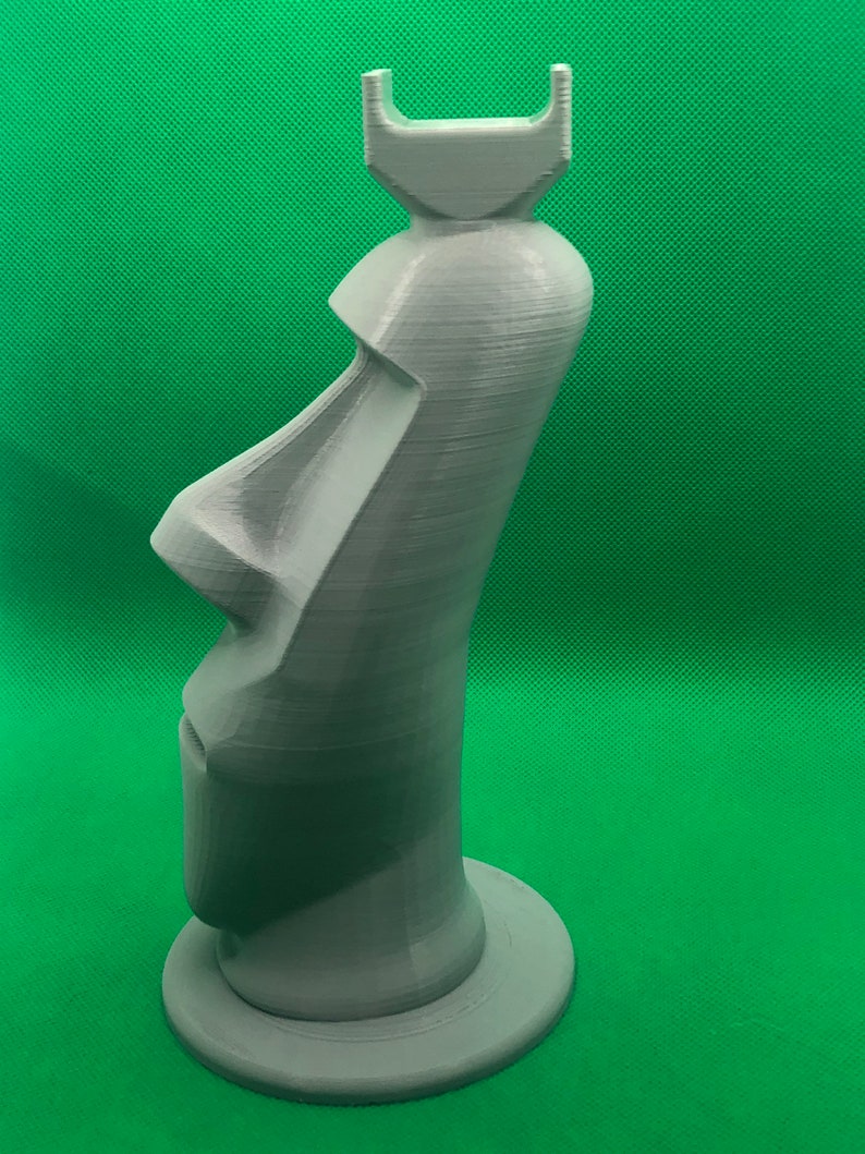 MOAI Headphone Stand MOAI Statue Easter Island 3D Printed | Etsy