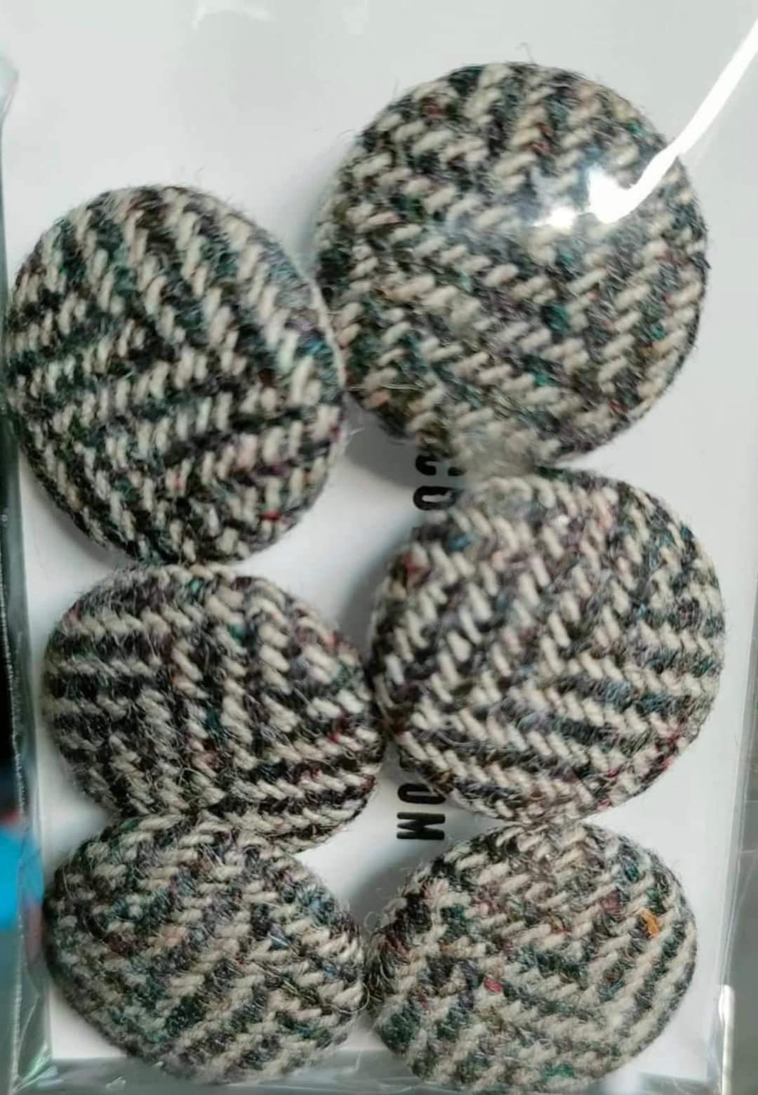 Handmade Harris Tweed Covered Buttons, Sewing Crafts - Etsy