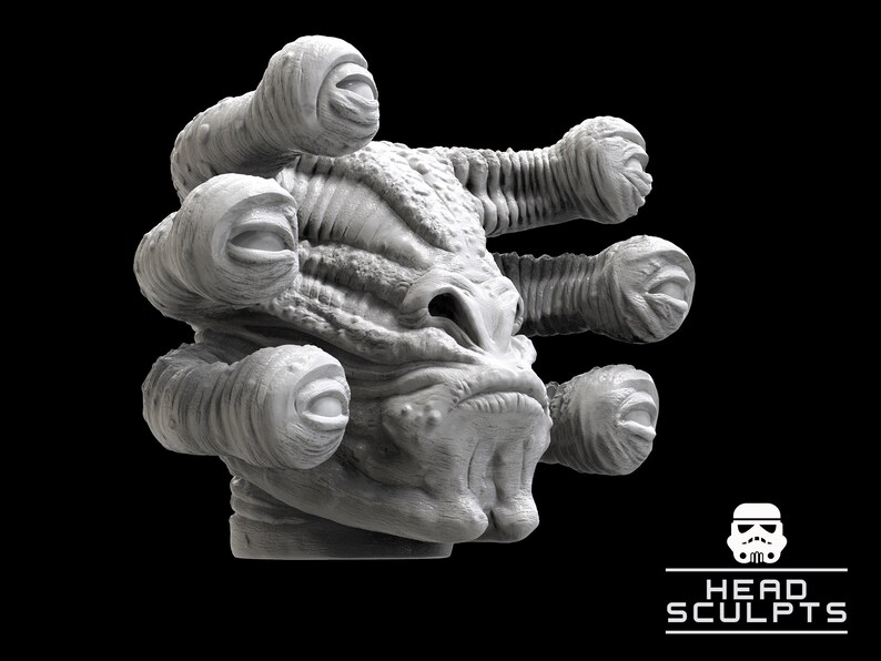 Azumel Alien Head Sculpt From Star Wars - Etsy