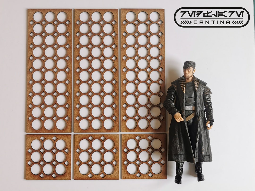 Star Wars Fretwork Panel Set Circular Design - Etsy