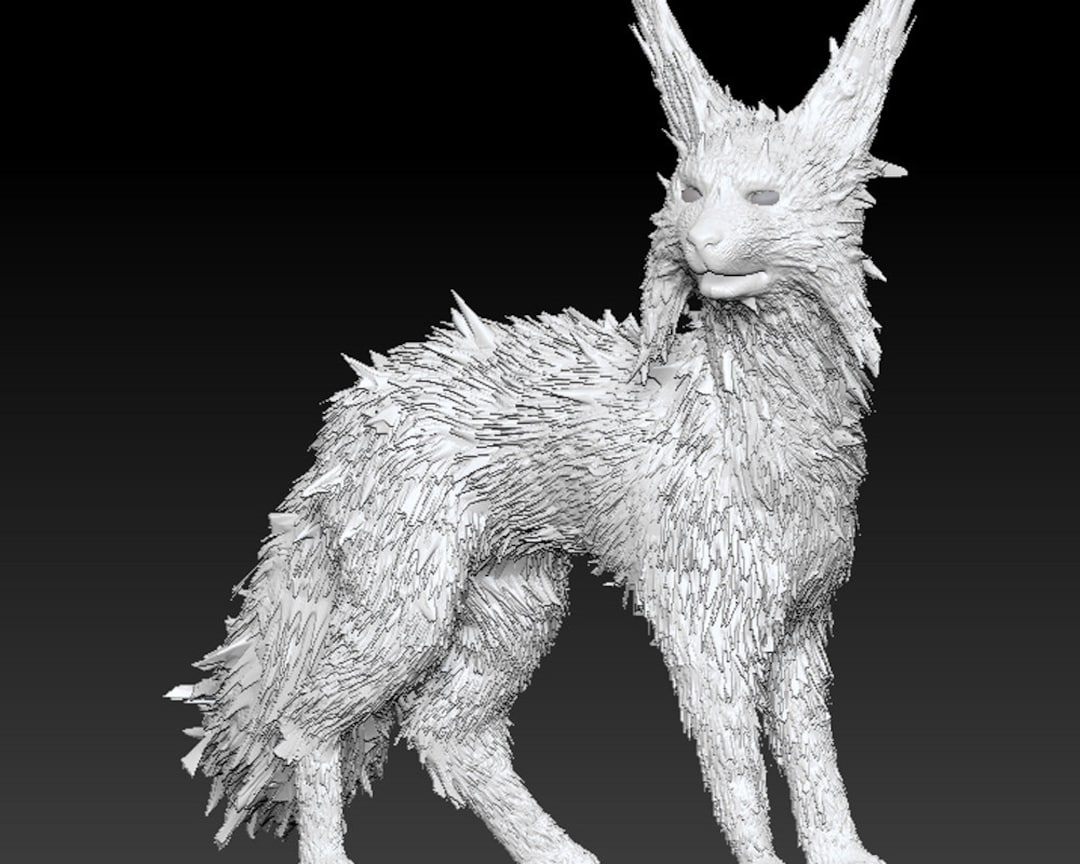 Crystalline Fox From Star Wars STL Files (4 Poses) - Etsy