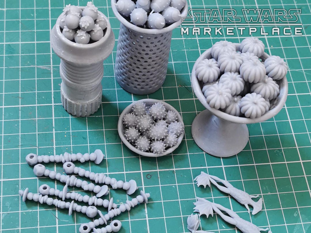 Market Stall Fruit Baskets STL Files - SET 1 - Etsy