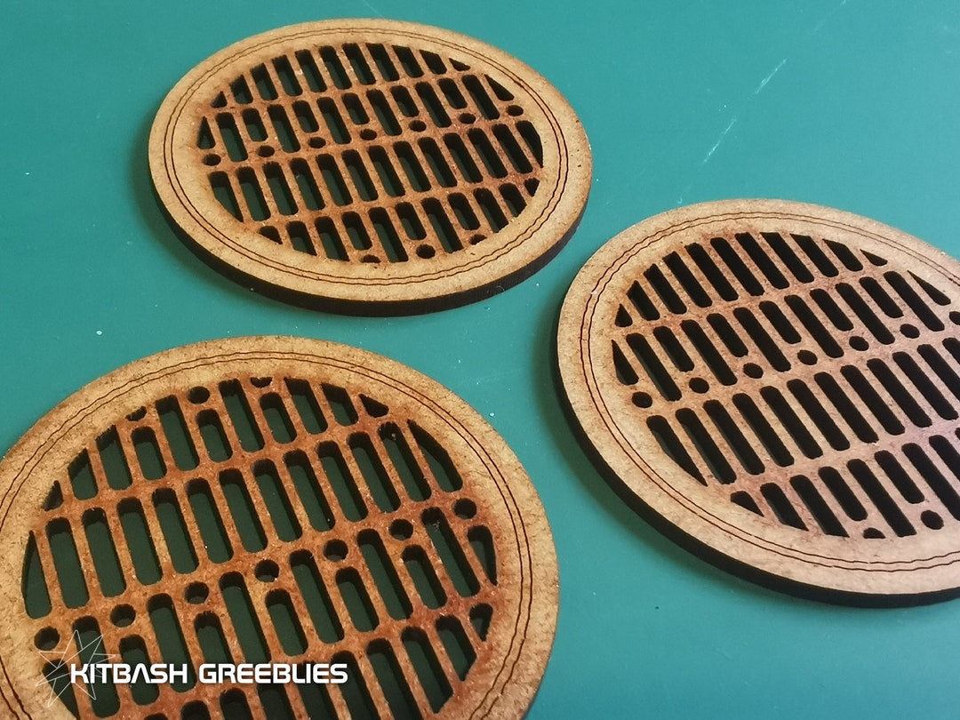 3 Round Flooring Grates From Star Wars - Etsy