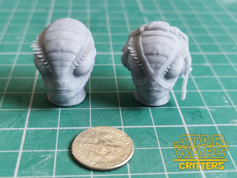 Mimbanese Head Sculpt From Mandalorian TV Show - Etsy