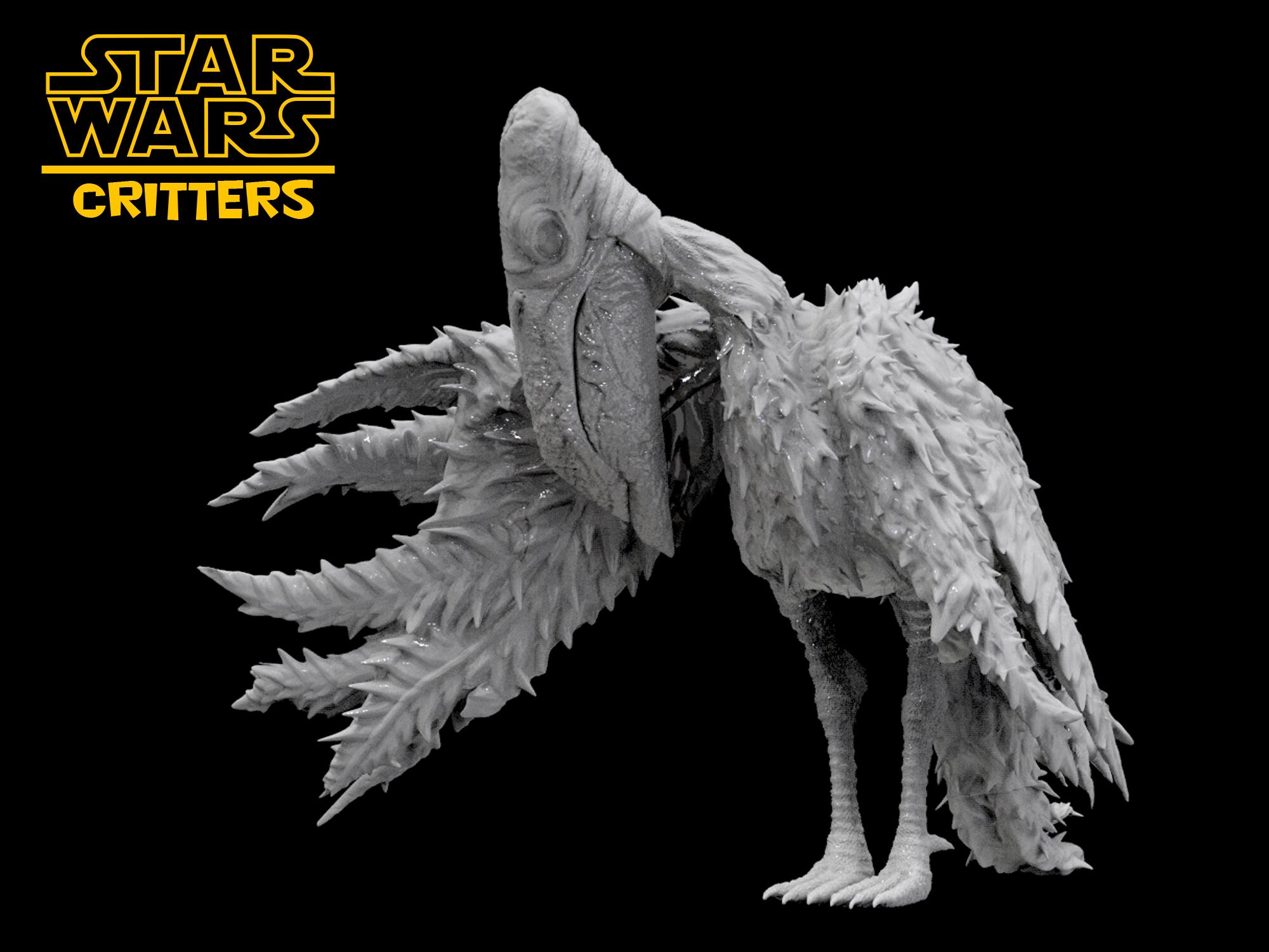 Steelpecker Birds x3 with Rubble from Star Wars: VII | Etsy